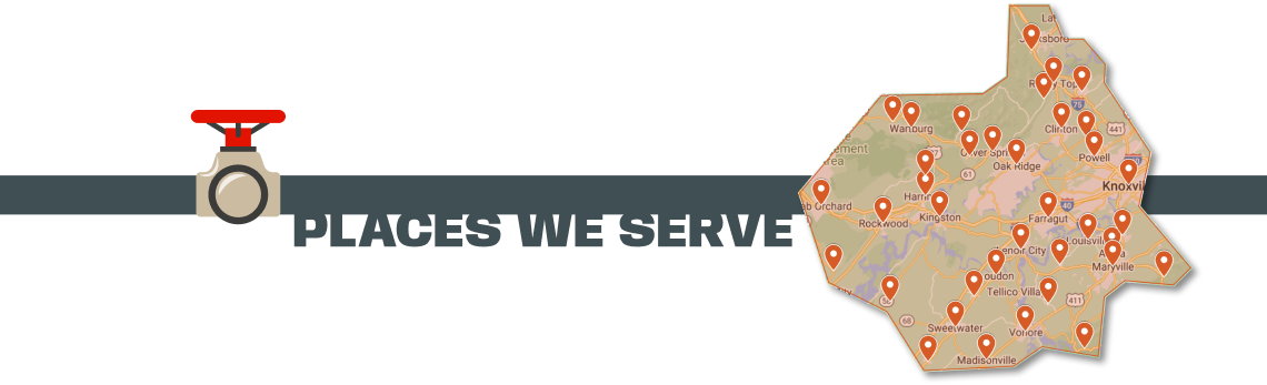 Service Areas - Tennessee | Best Plumber